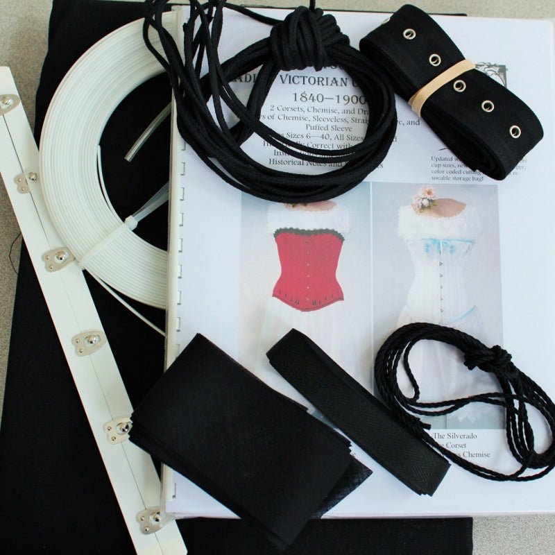 Corset Making | Boning, Kits, Lacing Tape, Busks & More!