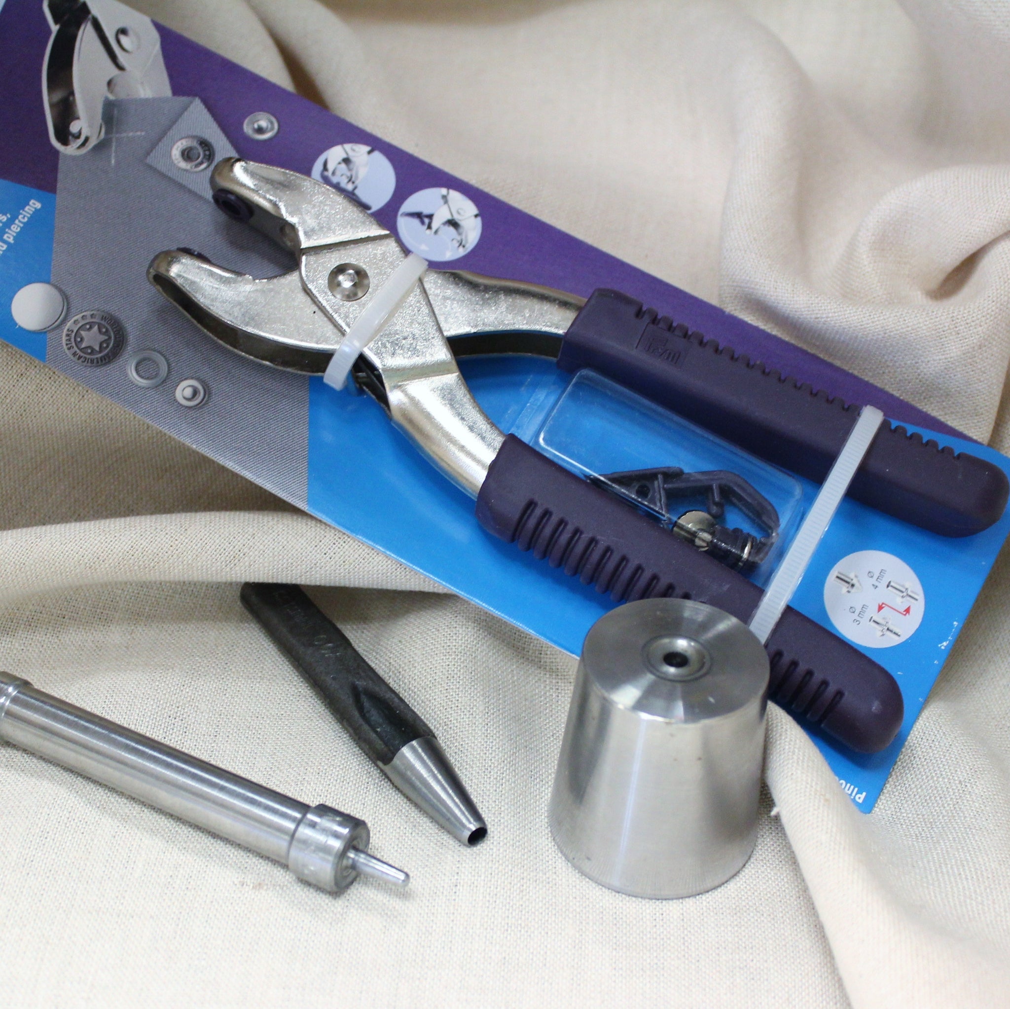 Corset Making Tools | Grommet/Eyelet Tool Setting Kit, Pliers