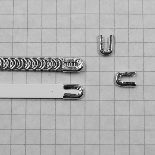 U Tips (spiral bone tips) 6mm (1/4 inch) – Farthingales Corset Making ...