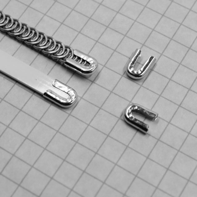 U Tips (spiral bone tips) 6mm (1/4 inch) – Farthingales Corset Making ...