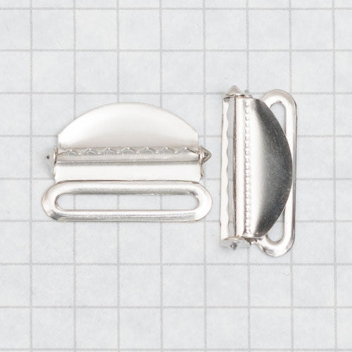 garter strap buckles, 20mm nickle